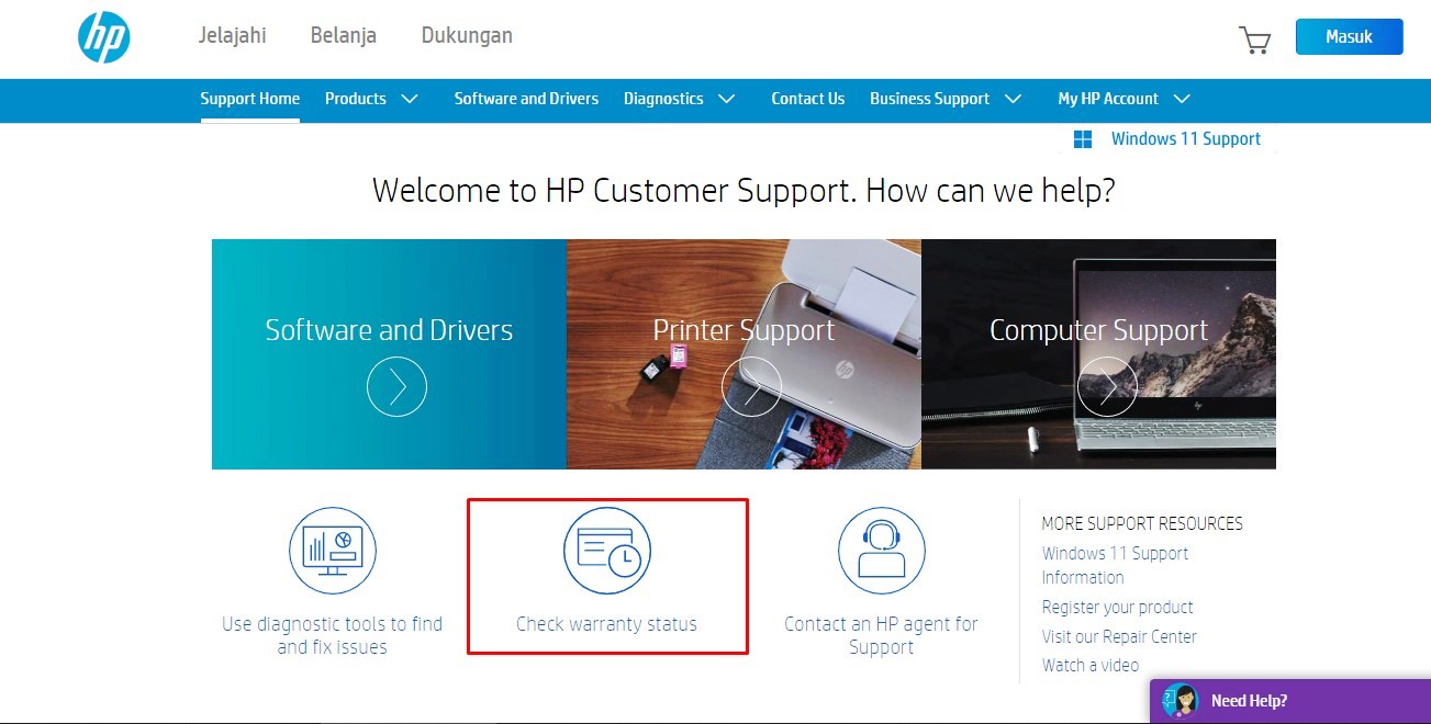 Cara Mengecek Garansi Laptop HP (Update 2025) - Net Computer