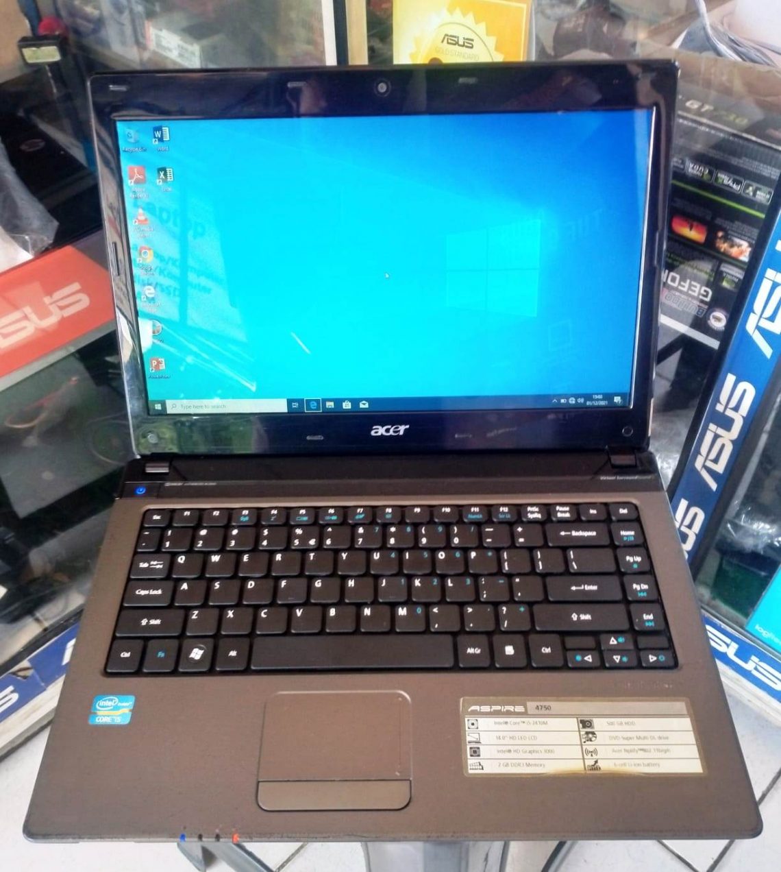 Laptop Acer Aspire 4750 Intel Core i5-2410M 4GB RAM 1TB HDD