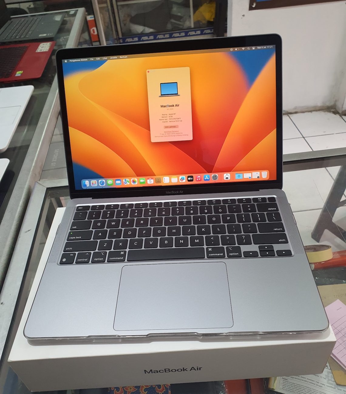 MacBook Air M1 2020 8/256GB Space Grey